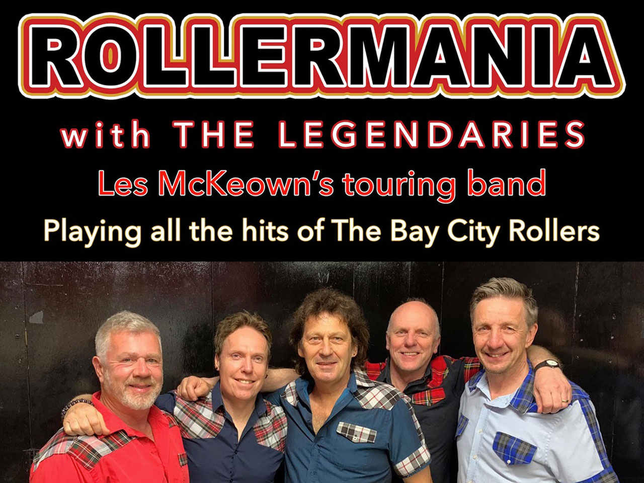 Rollermania With The Legendaries, Les McKeown's Touring Band | Rewind Spain